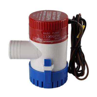 Quality 1100gph 12V DC Mini Bilge Pump for Yacht Non-Automatic with Float Switch Marine for sale