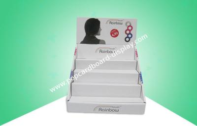 China Custom point of purchase Cardboard Countertop Displays For Hair Band With Gloss Lamination for sale