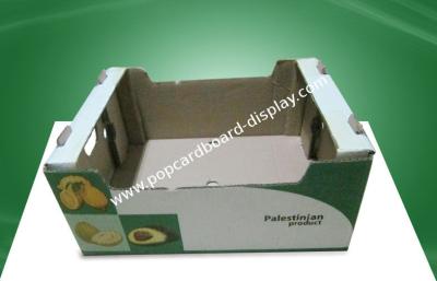 China Water - Ink Printing Corrugated Carton Boxes / Recyclable Paper Box For Fruit for sale