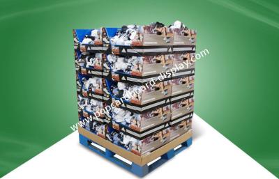 China Strong Point Of Sale Pop Cardboard Displays Pdqs For Promoting Sport Socks Products for sale