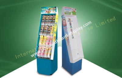 China Advertising Cardboard Point Of Sale Display Stand Environment Friendly With UV Coating for sale