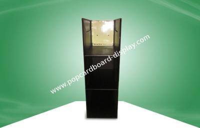 China Three Shelf POP Cardboard Display Stands With One Color Flexo Printing for sale