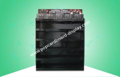 China Black Double- face Wal-mart 1/2 Cardboard Pallet Display With 6 shelf Pre-filling with 4D VR headset for sale