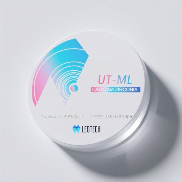 Quality Low-Temp Zirconia UT-ML 1480-1510℃ Range 1150-1250 HV10 3-Unit Bridges <100μg/cm for sale