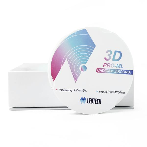 Quality Precision Sintering Zirconia Anterior Crown ±0.15% Shrinkage at 1500°C for for sale