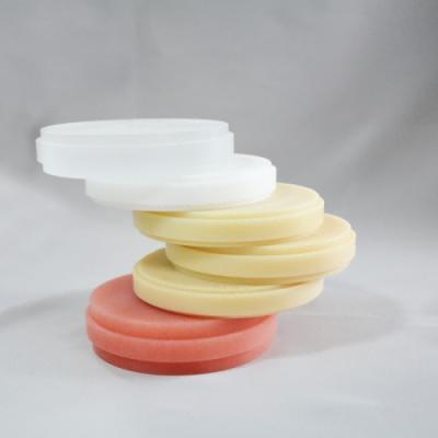 China PEEK tandheelkundige schijven 160MPa+ Sterkte, Zirkonzahn & Amann Girrbach Compatibel CAD/CAM Te koop