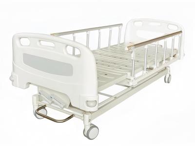 China Manual Two-Crank Hospital Bed with ABS Panels & Bi-Directional Protection - B4-2 for sale