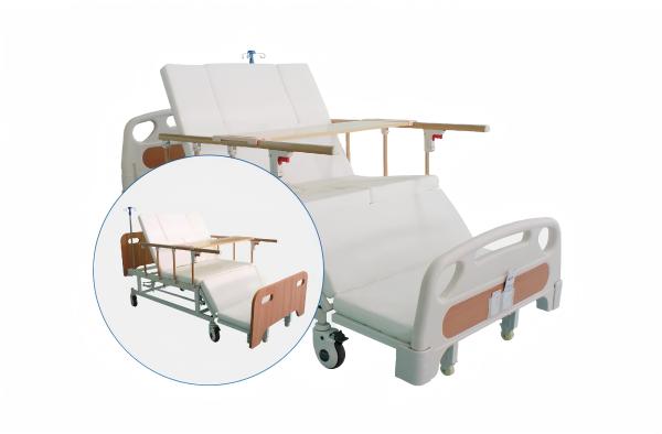 Quality Full-Curve Turning Care Bed with Optional Wooden Headboard - Model F1 for sale