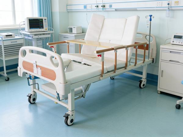 Quality Manual Mid-Curve Turning Care Bed with 900mm Width & Triple-Function Adjustment for sale
