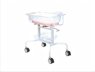 China Japanese-Style Inclining Baby Crib with Adjustable Incline (0-12°), Imported PP Plastic & Powder-Coated Steel Frame for sale