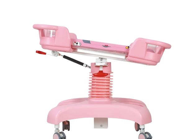 Quality Height-Adjustable ABS Baby Crib with Transparent Inclining Bassinet Locking for sale