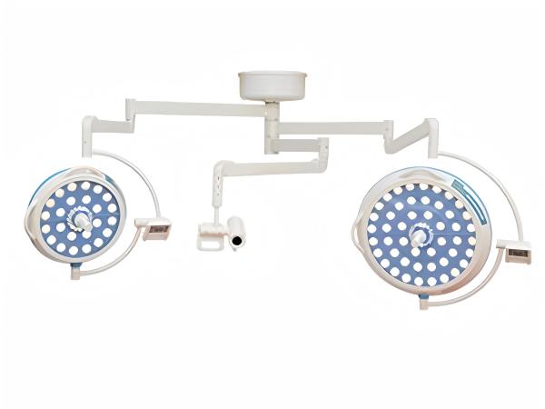 Quality Dual-Head Surgical LED Light with 80,000-Hour Lifespan One-Touch Rotation Mode for sale