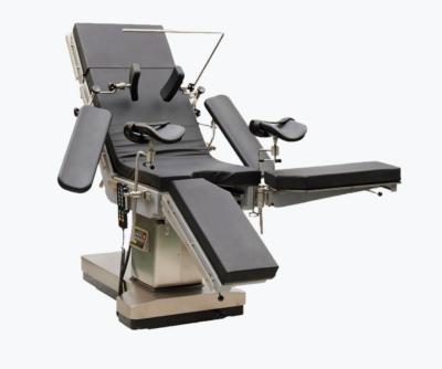 China DY-9100 Electric Hydraulic Ultra-Low Multifunctional Surgery Table with 430mm Lift Built-in Lumbar Bridge for sale