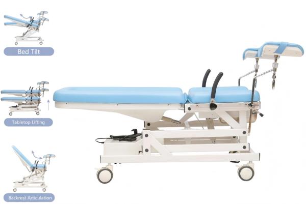 Quality DS-III Electric Examination Table with Streamlined Design, Concealed Waste Basin for sale