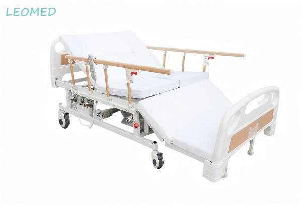 Quality Electric Turning Care Bed with Triple Electric Adjustment and Optional Wooden Headboard - Handheld Remote Control for sale