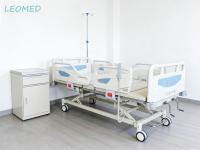 China DH-II-C Five Function Electric Hospital Bed 14 Degree Tilt with Angle Display Guardrails 2180x1020mm for sale