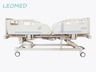 China DH-II-B Five-Function Electric Hospital Bed with Full-Coverage European Guardrails and 125mm Silent Central Control Wheels for sale
