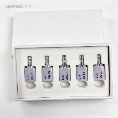 China Dental Lithium Disilicate Block Ceramic Glass HT LT 400 MPa VITA Shades CAD / CAM for sale