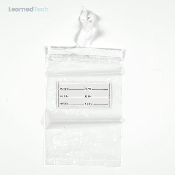 Quality Pathology Specimen Bag PE PU Sterile Self-Sealing Surgical Sample Bag for sale