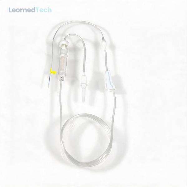 Quality Blood Transfusion Set with Needle Blood Filter EO Sterilized Medical for sale