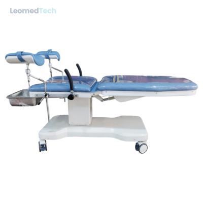 China DS-III Economy Electric Examination Table with Plug-In Auxiliary Table and Concealed Waste Basin in Anti-Contamination Frame for sale