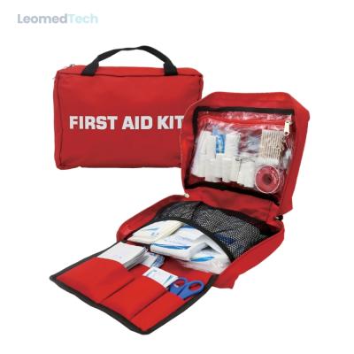 China Portable Nylon First Aid Kit with Complete Emergency Supplies for Daily Car , Travel and Outdoor Use for sale