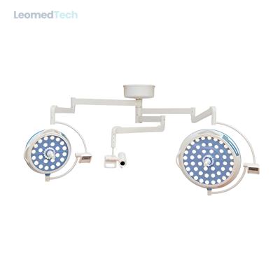 China Dual-Head Surgical LED Light with 80,000-Hour Lifespan One-Touch Rotation Mode for sale