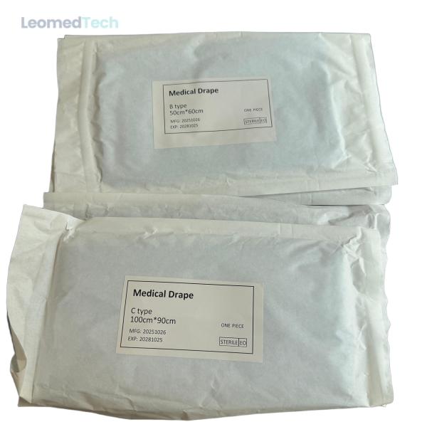 Quality Medical Drape Sheet Nonwoven PE Waterproof Breathable Surgical Sheet for sale