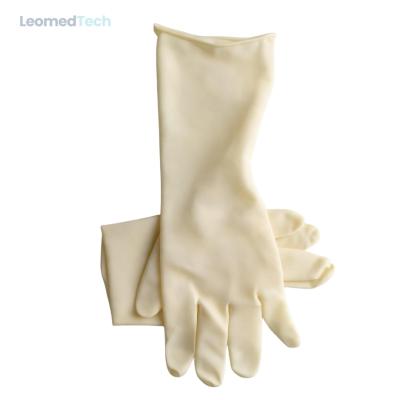 China Sterile Latex Surgical Gloves EO Sterilized High Strength Rubber Gloves for sale