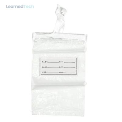 China Pathology Specimen Bag PE PU Sterile Self-Sealing Surgical Sample Bag for sale