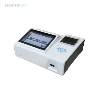 China Portable Single Channel Dry Fluorescence Immunoassay POCT Analyzer with Smart Barcode Recognition for sale