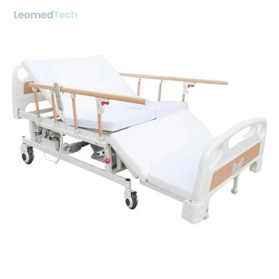 China Electric Turning Care Bed with Triple Electric Adjustment and Optional Wooden Headboard - Handheld Remote Control for sale