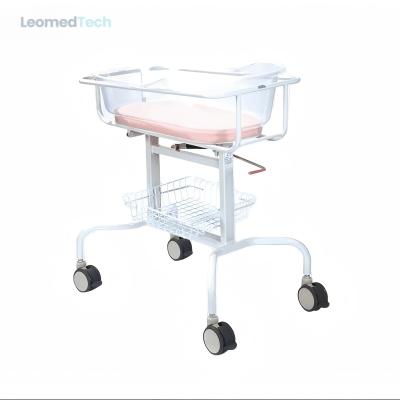 China Japanese-Style Inclining Baby Crib with Adjustable Incline (0-12°), Imported PP Plastic & Powder-Coated Steel Frame for sale