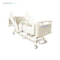 China DH-1-B Three-Function Electric Bed 125mm Silent Wheels Angle-Display Guardrails for sale