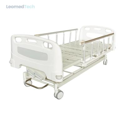 China Manual Two-Crank Hospital Bed with ABS Panels & Bi-Directional Protection - B4-2 for sale