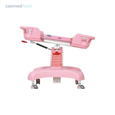 China Height-Adjustable ABS Baby Crib with Transparent Inclining Bassinet Locking Casters - Model A24 ABS-1 for sale