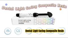 Dental Light Curing Composite Resin - Product Packaging and Overview