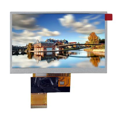 Cina 5 pollici 800*480 Risoluzione Alta luminosità con interfaccia RGB a 24 bit in vendita