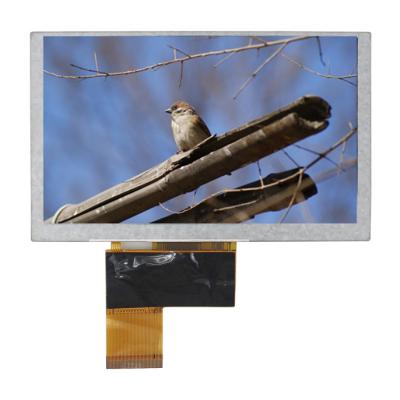 Cina 5 pollici 480x272 Risoluzione TFT LCD Modulo Glare/Haze-Free per applicazioni industriali in vendita