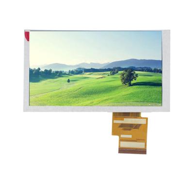 China 9 polegadas Tft Color LCD Module 800 * 480 Resolução Com 24 Bit RGB Interface à venda