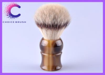 Cina Maniglie sintetica europea del corno del bue delle spazzole di rasatura nodi dei capelli di 65mm * di 22 in vendita