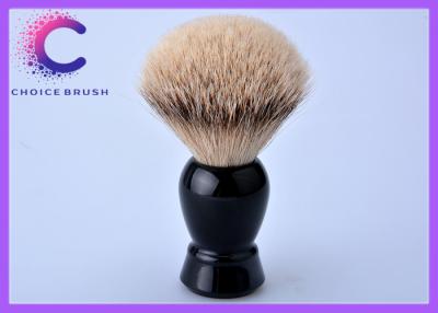 China O grande punho superior high-density do preto da escova de rapagem do texugo de Silvertip importou o material acrílico à venda