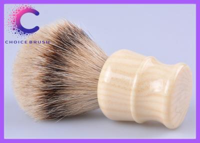 China escovas de rapagem do curso do texugo do silvertip da densidade de 24mm grandes para homens à venda