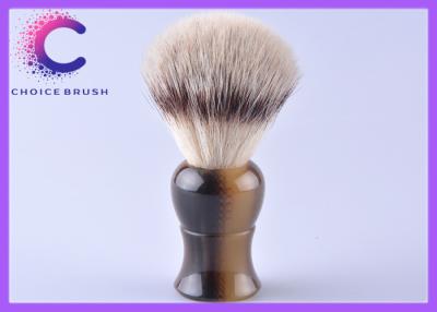 Cina Spazzola di rasatura sintetica professionale dei capelli con la maniglia del corno del faux per Gentalman in vendita