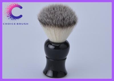 Cina La cura facciale degli uomini compone la spazzola di rasatura sintetica dei capelli con la maniglia nera in vendita