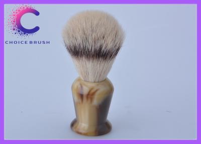 Cina Spazzole di rasatura del tasso del silvertip del Faux, spazzola sintetica europea di rasatura per gli uomini in vendita