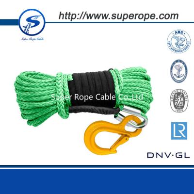 China UHMWPE Synthetic ATV / UTV Winch Rope for sale