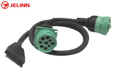 China PT30 ELD 9 Pin J1939 Splitter Y Cable para PT 30 Electronic Logging Device Trucks Heavy Duty na América do Norte à venda