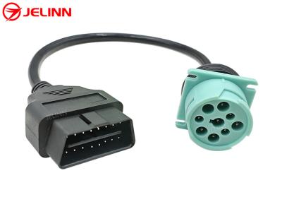 China Groen Type - de 9-speld van 2 J1939 Deutsch Mannetje aan 6-speld J1708 Vrouwelijke Kabel Te koop