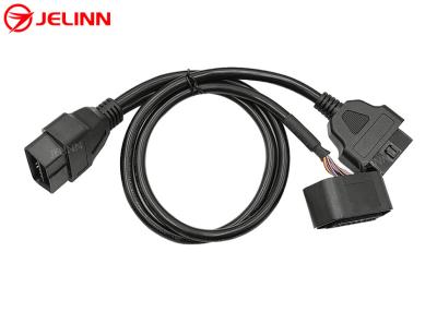 China OBD 2 OBD2 Splitter Y Cable J1962 16 Pin Split Wire Harness for Ford Cars for sale
